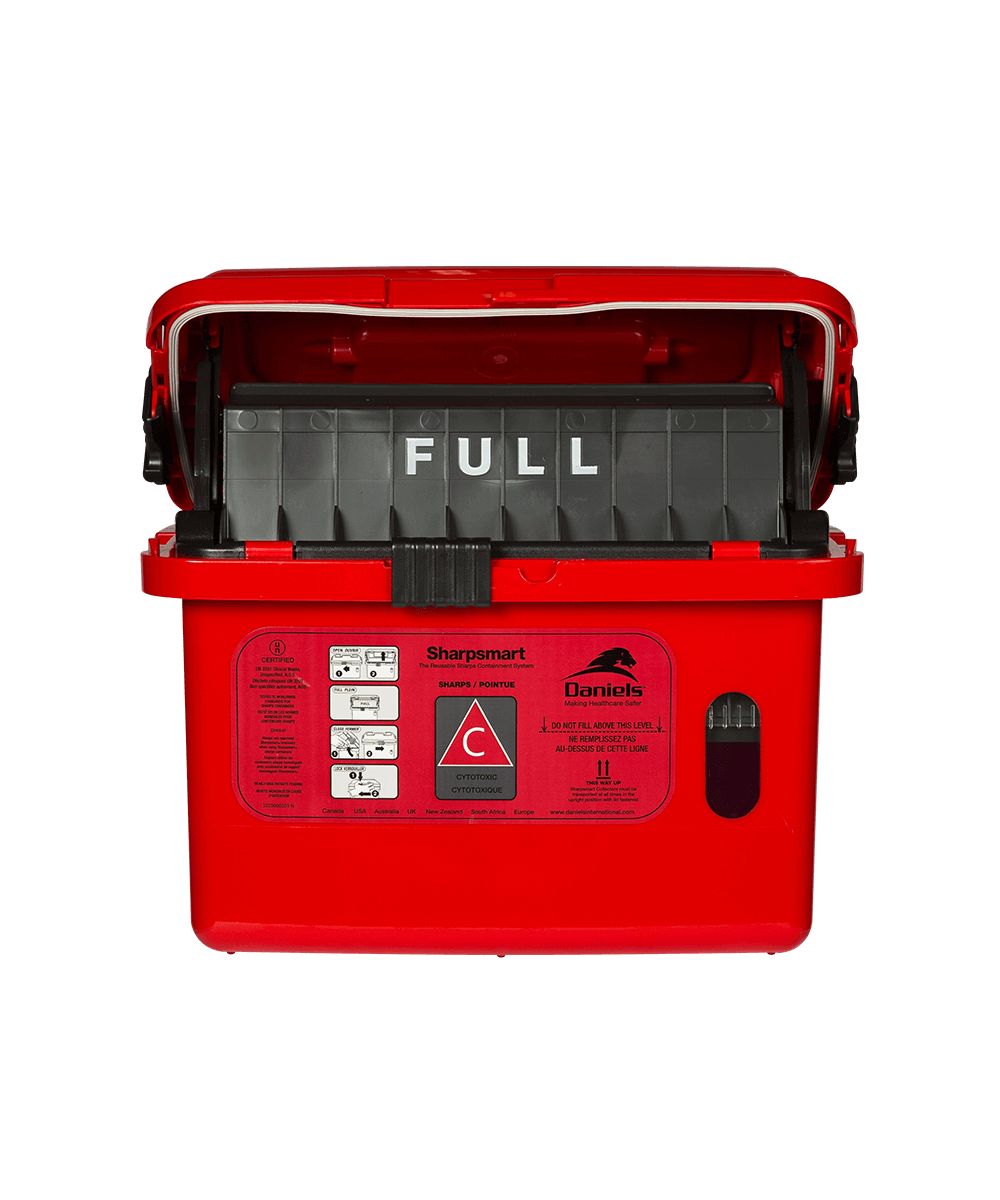 CT14 Cyto | Cytotoxic Waste Container | Daniels Health