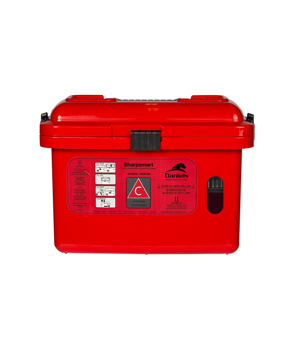 CT14 Cyto | Cytotoxic Waste Container | Daniels Health