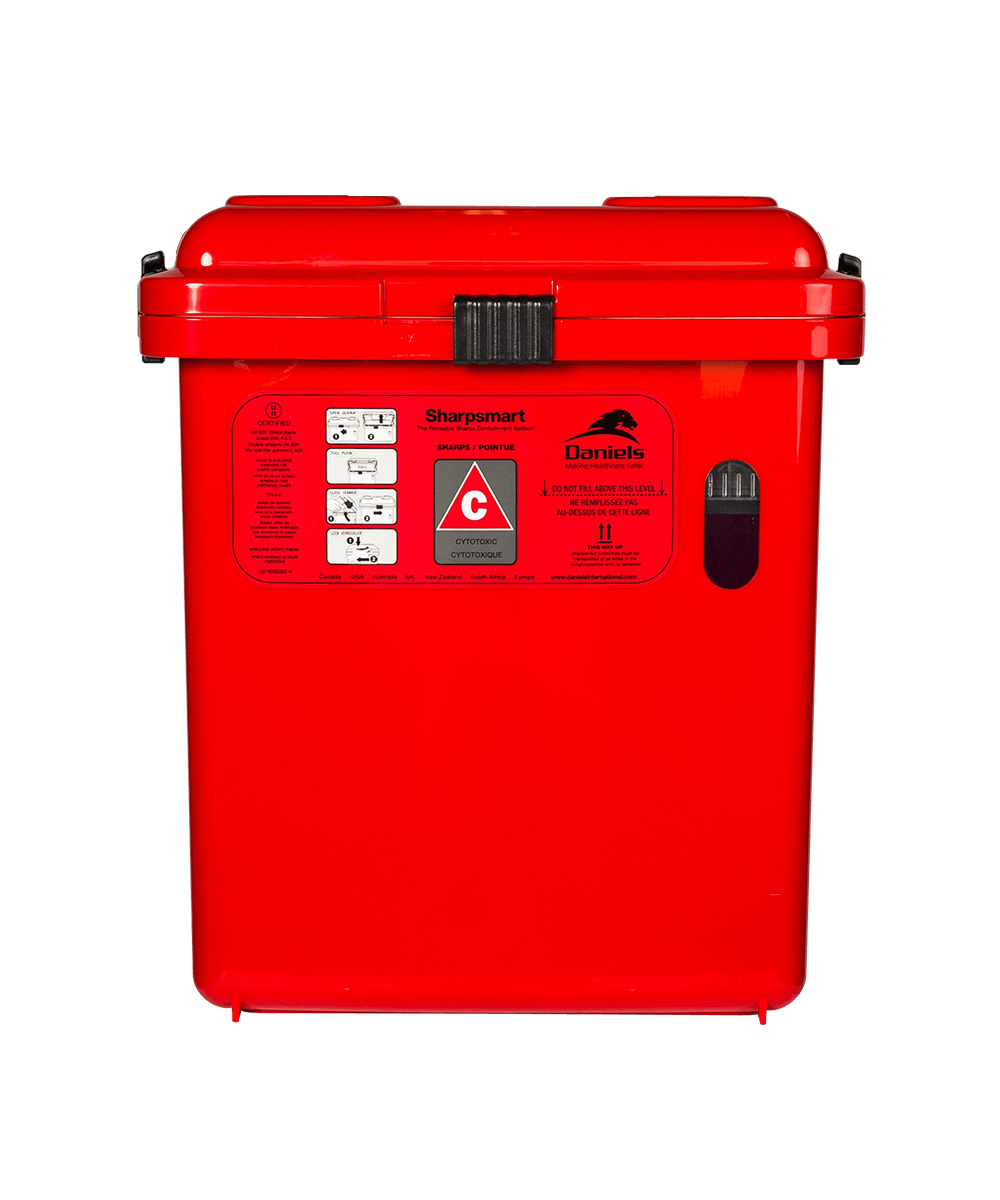 CT22 Cyto | Cytotoxic Waste Container | Daniels Health