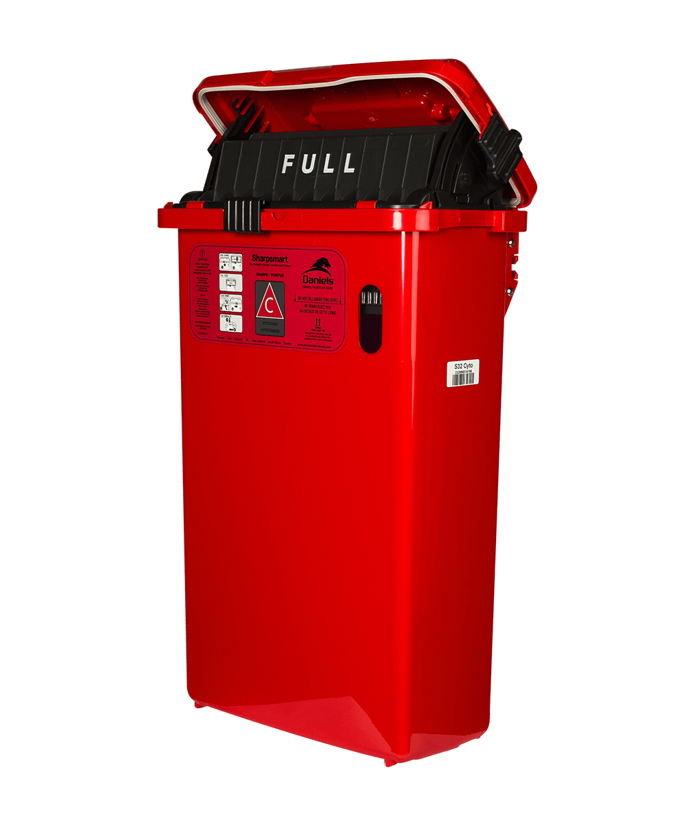 CT32 Cyto | Cytotoxic Waste Container | Daniels Health