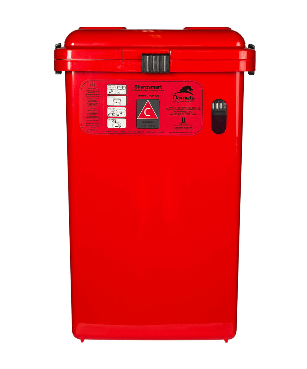 CT32 Cyto | Cytotoxic Waste Container | Daniels Health