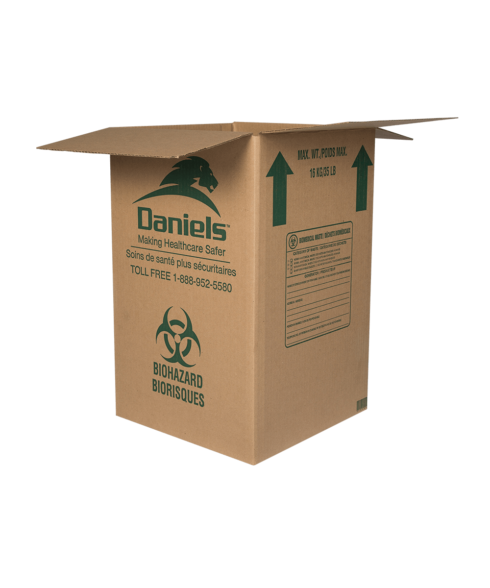 Biomedical Waste Box Medium | Daniels Health