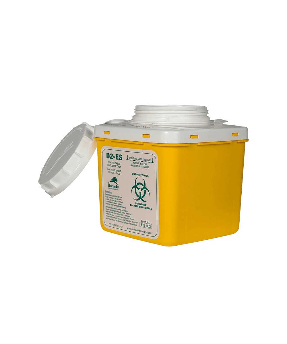 D2 | Ecoship Sharps Container | Daniels Health