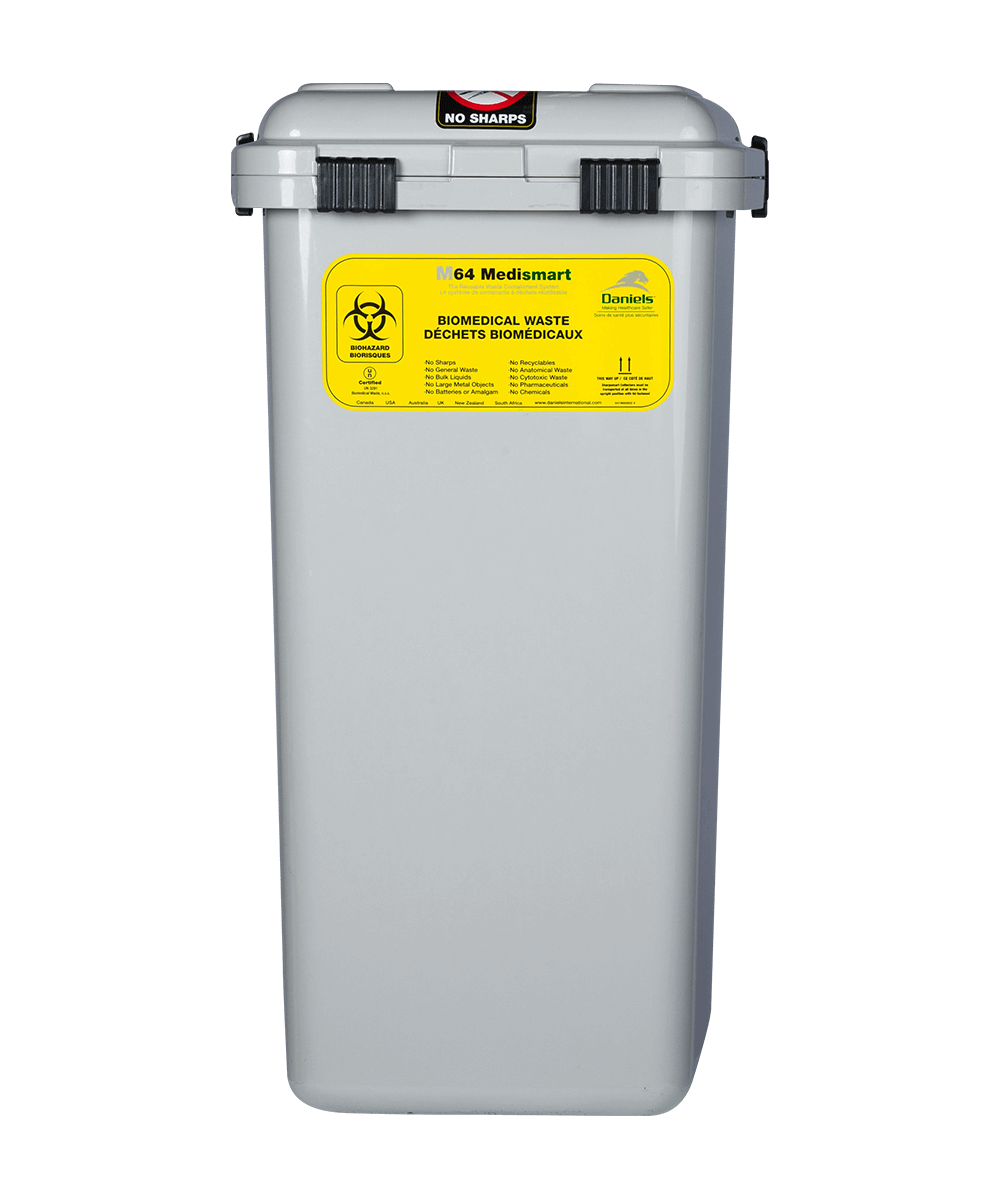 M64 | Medismart Reusable Biomedical Waste Container | Daniels Health