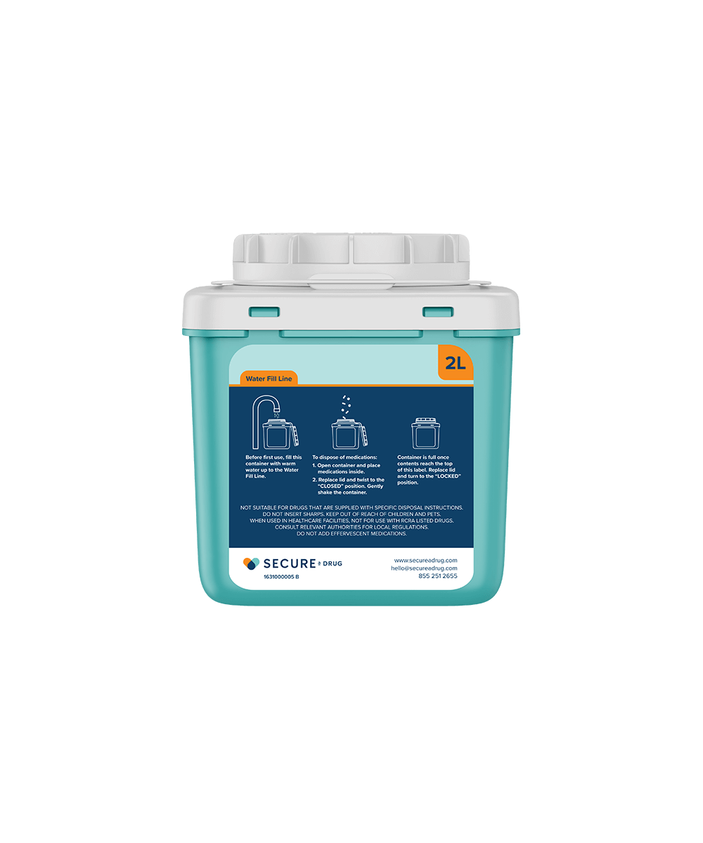 Secure a Drug | 2L Container | Daniels Health