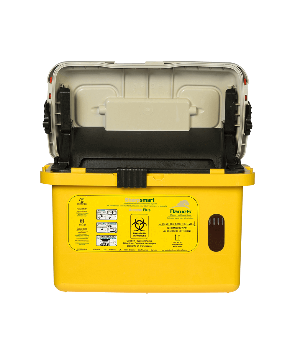 S14A+ | Sharpsmart Access Plus Reusable Sharps Container | Daniels Health