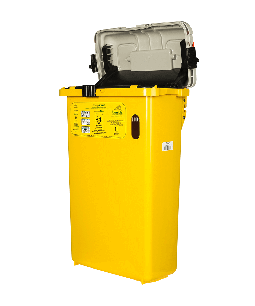 S32A+ | Sharpsmart Access Plus Reusable Sharps Container | Daniels Health