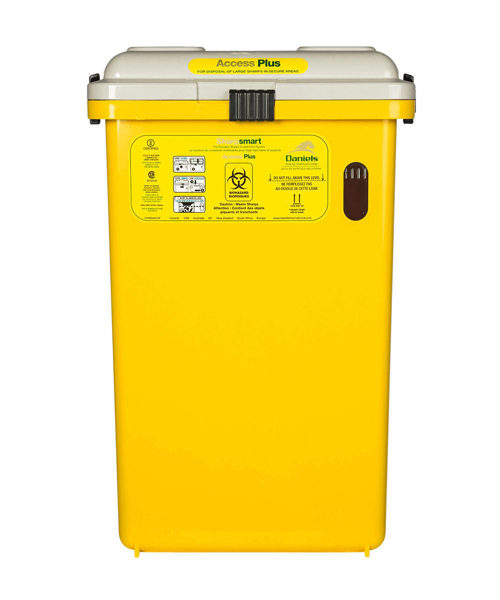 S32A+ | Sharpsmart Access Plus Reusable Sharps Container | Daniels Health
