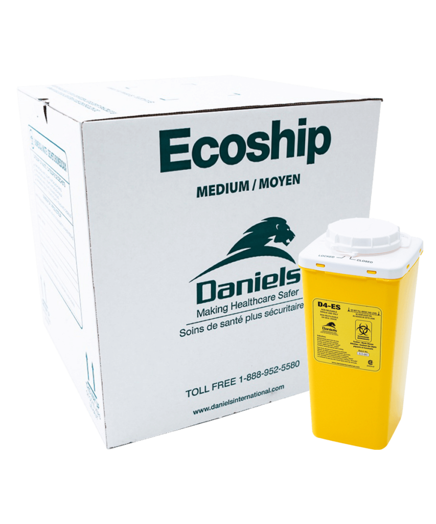 D4 Securesmart Sharps Container Housing