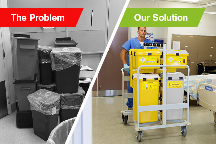 How to Efficiently Move Waste Through Your Hospital