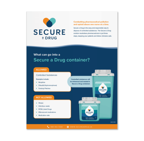How to Use Secure a Drug Poster - Daniels Health Canada