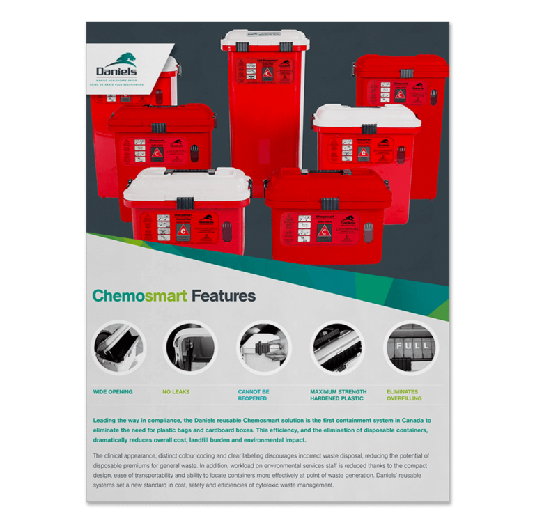 CT64 Cyto | Cytotoxic Waste Container