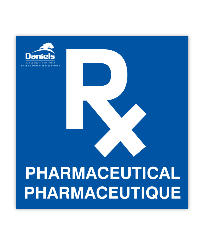 Pharmaceutical Waste Disposal Poster - Daniels Health Canada