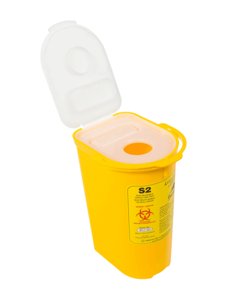 S2 | Single Use Sharps Container | Daniels Health